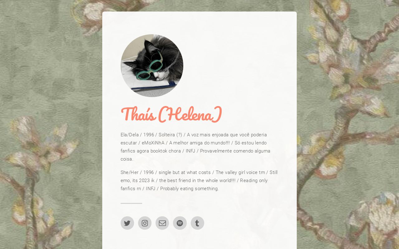 Card @sleepingwmyself